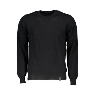 North Sails Schwarzer Stoff Herren Pullover - - Knitwear - Herren - Schwarzk - 2XL