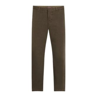 Tommy Hilfiger Chino Hose Denton 5Pkt - - Trousers - Herren - Gr&uuml;n - W36 L32