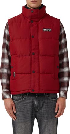 s.Oliver Sportive Steppweste mit Logo-Details