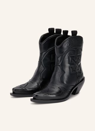 Off-white Cowboy Boots Santiago schwarz
