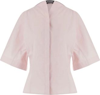 Jacquemus Femme, Blouses et Chemises, Rose, Taille: 36 FR Top