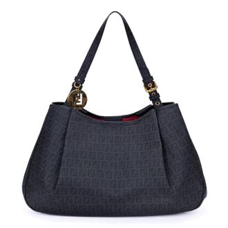 Fendi Crossbody Bags - Zucchino Shopping Tote - Gr. unisize - in Schwarz - f&uuml;r Damen