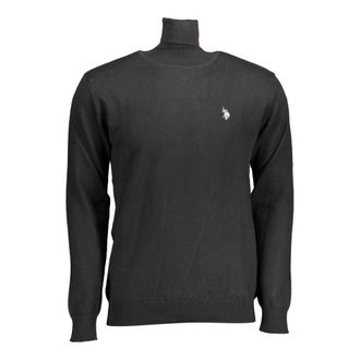 U.S.Polo Association U.s. Polo Assn., Homme, Pulls, Noir, Taille: XL Col roul&eacute;s