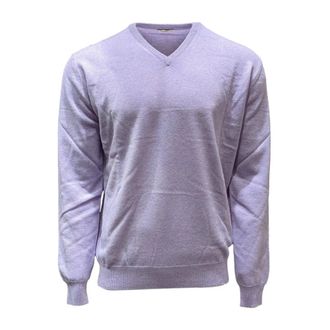 Ferrante Accessoires - - Knitwear - Herren - Lila - XL