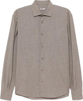 Herno chemise à boutonnière - Marron