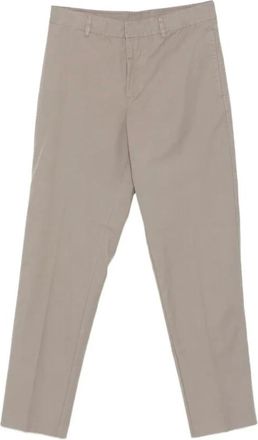 Emporio Armani Homme, Pantalons, Beige, Taille: XL Pantalon en coton et soie