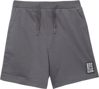 s.Oliver Weite Jersey-Bermuda mit verstellbarem Bund grau meliert 128