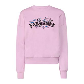 Chiara Ferragni Femme, Sweatshirts et sweats à capuche, Violet, Taille: 40 FR SweaT-shirt