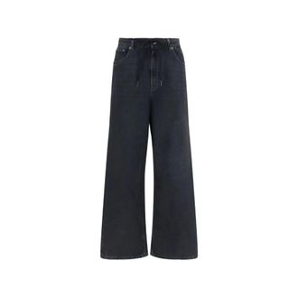 Maison Margiela Wide Jeans - - Jeans - Damen - Schwarzk - W25
