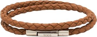 Tod's Homme, Accessoires, Brun, Taille: ONE Size MyColors Leather Bracelet