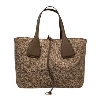Borbonese Femme, Sacs, Brun, Taille: ONE Size Borsa Bauletto