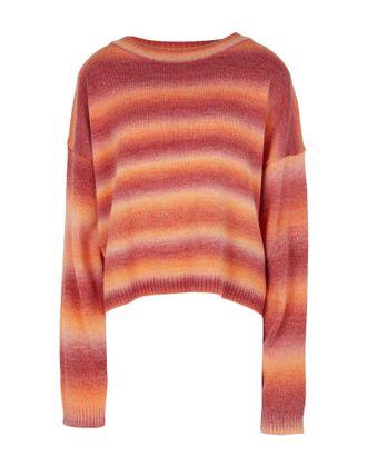 8 by YOOX KNIT CREW-NECK OVERSIZED CROP SWEATER