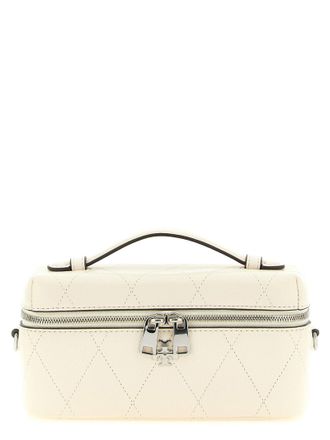 Tory Burch Charlie Top Handle Bag - Cream