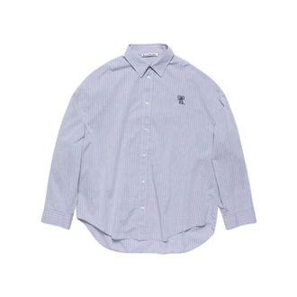Acne Studios Homme, Chemises, Bleu, Taille: L Chemises Bleu/Noir - Fn-Mn-Shir000828