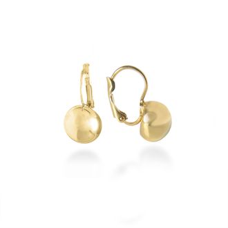Luxenter Pendientes acabados en oro amarillo de 18K - Nenje