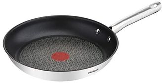 T-fal Po&ecirc;le 32 cm, Induction, Rev&ecirc;tement antiadh&eacute;sif, Acier inoxydable 18/10, Garantie 10 ans, Base 3 couches, Cuisson saine, Saisie parfaite, Duetto A70408