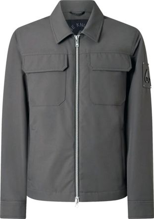 Moose Knuckles Jacques Veste Chemise - Homme - Vestes - Gris - Taille: L