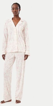 Lauren Ralph Lauren Pyjama ILN92540 Hellrosa Regular Fit