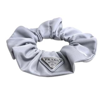Prada Pre-owned Re Nylon Scrunchie - Femme - Pre-owned - Gris - Taille: ONE Size