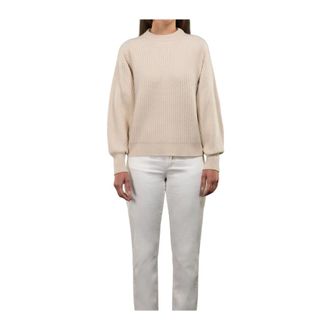 Moorer Femme, Pulls, Beige, Taille: 38 FR Noam Sweater
