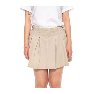 Dickies Kurzer Rock - - Skirts - Damen - Beige - M