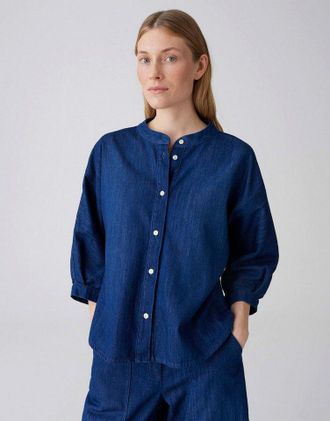 OPUS Langarmbluse Bluse Fayani