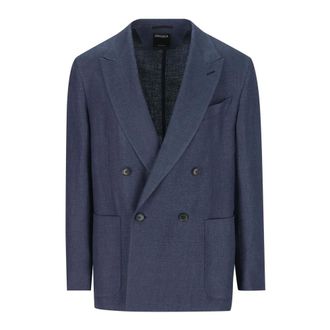 Ermenegildo Zegna Homme, Vestes, Bleu, Taille: L Blazers