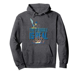 Looney Tunes Looney Tunes Roadrunner The Struggle Is Real Pullover Hoodie