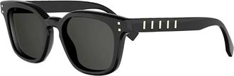 Fendi Five Sisters Square Sonnenbrillen - - Accessories - unisex - Schwarzk - 51 MM
