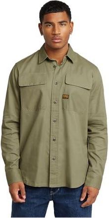 G-Star G-Star Homme Chemise CPO Regular, Vert (ensis green D23583-D913-6057), S