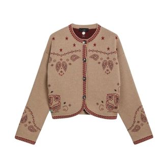Alanui Damen, Strickwaren, Beige, MGr&ouml;&szlig;e