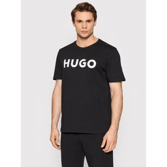 HUGO BOSS Hugo T-Shirt Dulivio 50467556 Schwarz Regular Fit