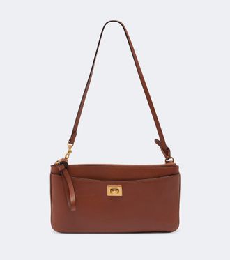 Balenciaga Pochette pour t&eacute;l&eacute;phone Rodeo en cuir