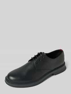 HUGO BOSS Lederderby mit Blockabsatz Modell Lenner