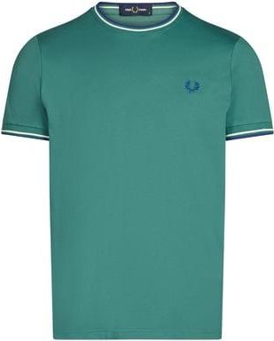 Fred Perry T-shirt uni &agrave; col rond en coton