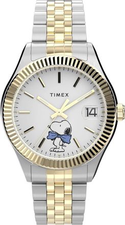 Timex Uhr - Quarz-Analoguhr Timex X Peanuts Timex Legacy Bowt - Gr. unisize - in Silber - f&uuml;r Damen