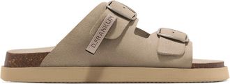 D.Franklin Bequeme flache Sport Sandalen für den Sommer - Größe (38) - Modell Buckle