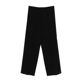 Patrizia Pepe (Im)Perfection Oversized Hose aus technischem Stoff - - Trousers - Herren - Schwarzk - XL