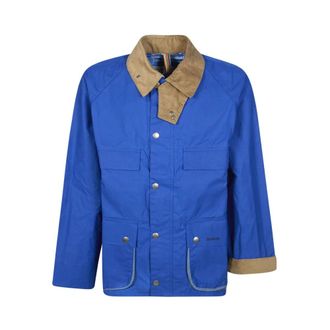 Barbour Homme, Vestes, Bleu, Taille: S SGR Bedale Royal Base Cotone