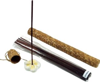 Guru Shop Balinesiches Räucherstäbchen Set - Sandelholz, 23x3x3 cm