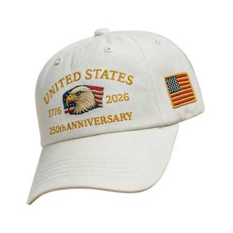 Generic Chapeau comm&eacute;moratif pour 250e anniversaire des &Eacute;tats-Unis - Casquette comm&eacute;morative r&eacute;glable du Corps des Marines, design patriotique | Accessoires p