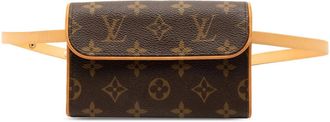 Louis Vuitton Bauchtaschen - Monogram Pochette Florentine - Gr. ONE SIZE - in Braun - f&uuml;r Damen