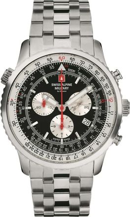 Swiss Alpine Military 7078.9137 Chronograph Uhr - - Accessories - Herren - Grau - ONE SIZE