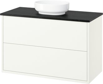 IKEA HAVB&Auml;CK / VINDEL&Auml;LVEN Waschbeckschr+Schubladen/Waschbeck