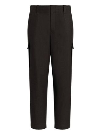 Dolce & Gabbana pantalon cargo à ourlet ajustable - Marron