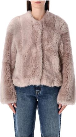 Stand Studio Stand Studio, Femme, Vestes, Rose, Taille: 34 FR Halle Jacket