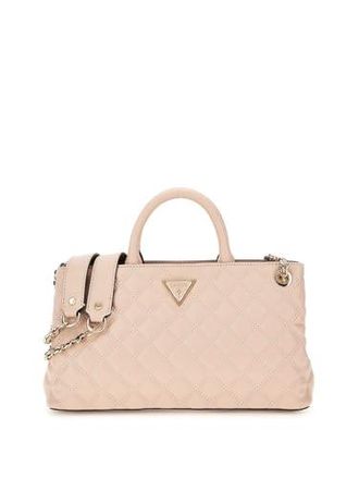 Guess sac &agrave; main sac &agrave; &eacute;paule Giully Girlfriend Shoulder Satchel Light Beige saumon