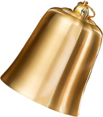 Healifty Dekorative Metall H&auml;ngeglocke 3 Zoll Vintage Weihnachtsschmuck f&uuml;r Wohnraum Wanddekoration Zuf&auml;llige Farbe