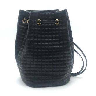 Celine Pre-owned Leder Schultertasche - - Pre-owned - Damen - Schwarzk - ONE SIZE