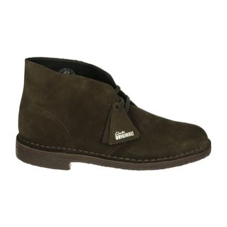 Clarks Braune Wildleder W&uuml;stenstiefel Schuhe - - Shoes - Herren - Braun - 40 EU